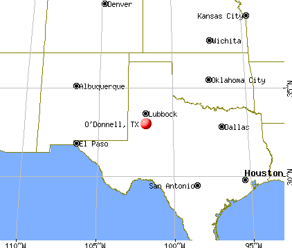 O'Donnell, Texas (TX 79351) profile: population, maps, real estate ...