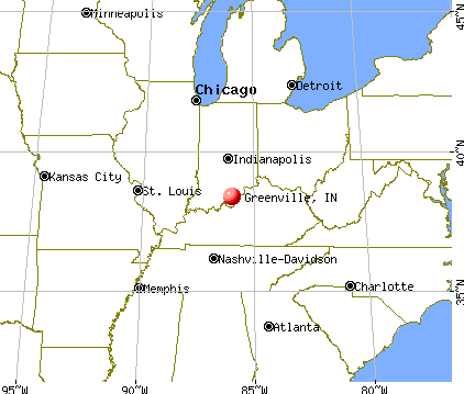 Greenville, Indiana (IN 47124) profile: population, maps, real estate ...