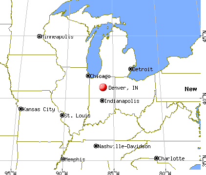 Denver, Indiana (IN 46926) profile: population, maps, real estate ...