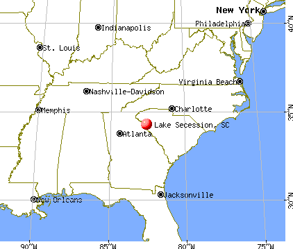 Lake Secession, South Carolina (SC 29655) profile: population, maps ...
