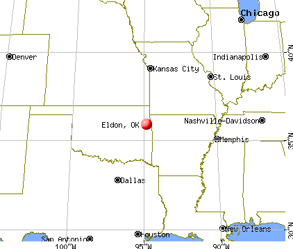 Eldon, Oklahoma (OK 74464) profile: population, maps, real estate ...