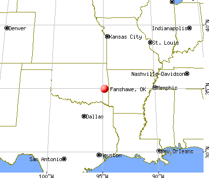 Fanshawe, Oklahoma (OK) profile: population, maps, real estate ...