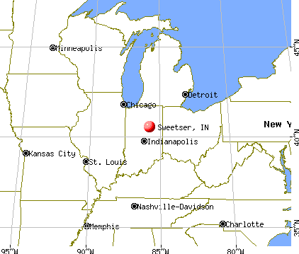 Sweetser, Indiana (IN 46987) profile: population, maps, real estate ...