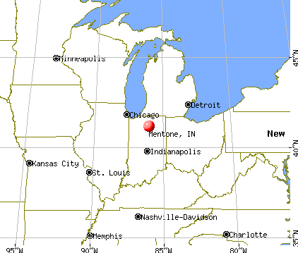 Mentone, Indiana (IN 46539) profile: population, maps, real estate ...
