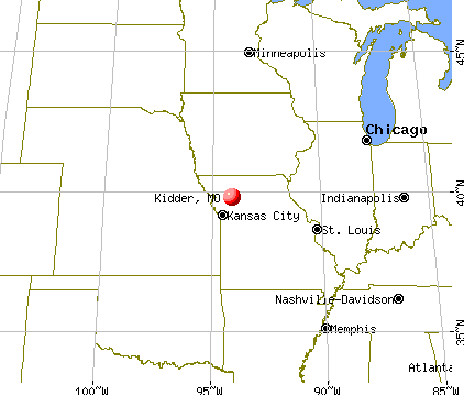 Kidder, Missouri (MO 64649) profile: population, maps, real estate ...
