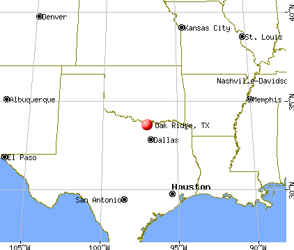 Oak Ridge, Texas (TX 75142) profile: population, maps, real estate ...