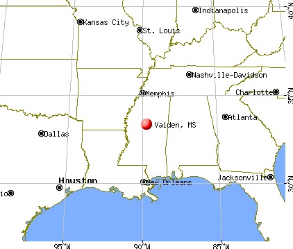 Vaiden, Mississippi (MS 39176) profile: population, maps, real estate ...