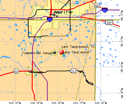 Lake Tanglewood, Texas (TX 79118) profile: population, maps, real ...