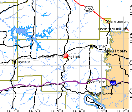 English, Indiana (IN 47118) profile: population, maps, real estate ...