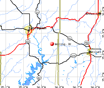 Welling, Oklahoma (OK 74471) profile: population, maps, real estate ...