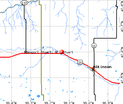Stuart, Nebraska (NE 68780) profile: population, maps, real estate ...