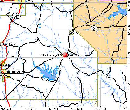 Chatham, Louisiana (LA 71226, 71238) profile: population, maps, real ...