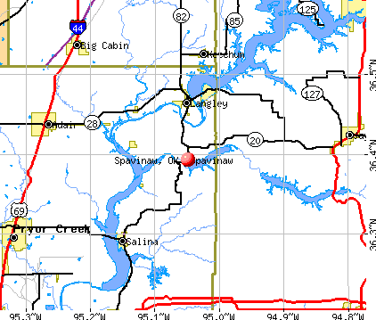 Spavinaw, Oklahoma (OK 74366) profile: population, maps, real estate ...