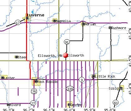 Ellsworth, Minnesota (MN 56129) profile: population, maps, real estate ...