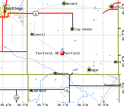 Fairfield, Nebraska (NE 68938) profile: population, maps, real estate ...