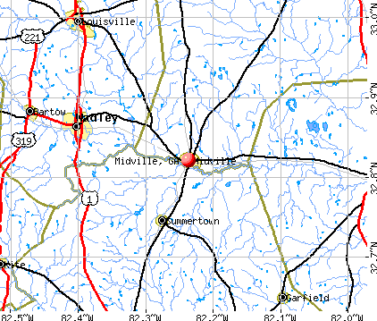 Midville, Georgia (GA 30441) profile: population, maps, real estate ...