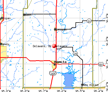 Delaware, Oklahoma (OK 74027) profile: population, maps, real estate ...