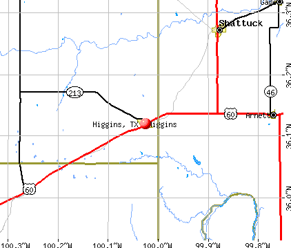 Higgins, Texas (TX 79046) profile: population, maps, real estate ...
