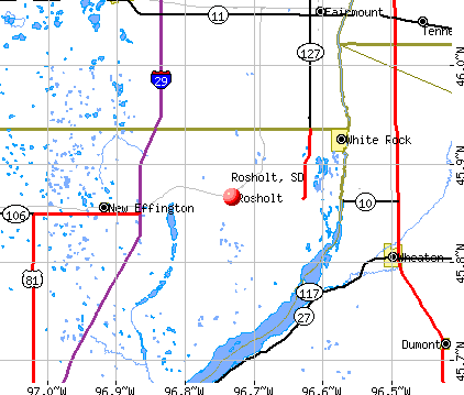 Rosholt, South Dakota (SD 57260) profile: population, maps, real estate ...