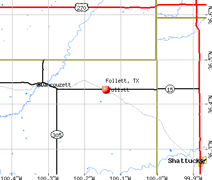 Follett, Texas (TX 79034) profile: population, maps, real estate ...