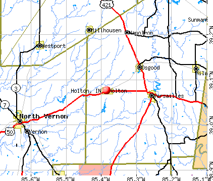 Holton, Indiana (IN 47023) profile: population, maps, real estate ...