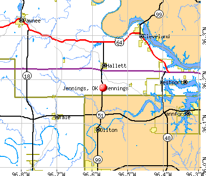 Jennings, Oklahoma (OK 74038) profile: population, maps, real estate ...