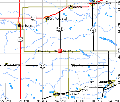 Comfrey, Minnesota (MN 56019) profile: population, maps, real estate ...