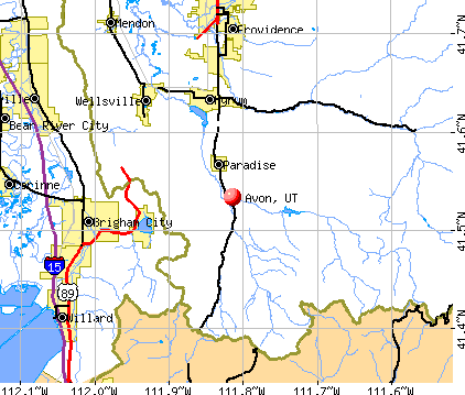 Avon, Utah (UT 84328) profile: population, maps, real estate, averages ...