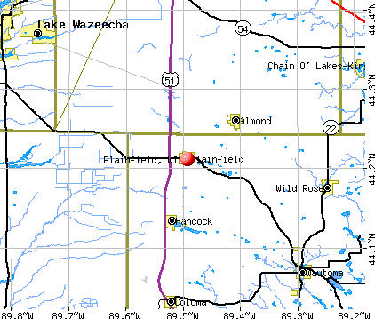 Plainfield, Wisconsin (WI 54966) profile: population, maps, real estate ...