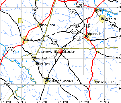 Aulander, North Carolina (NC 27805) profile: population, maps, real ...