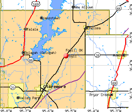 Foyil, Oklahoma (OK 74017) profile: population, maps, real estate ...