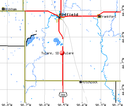 Tulare, South Dakota (SD 57476) profile: population, maps, real estate ...