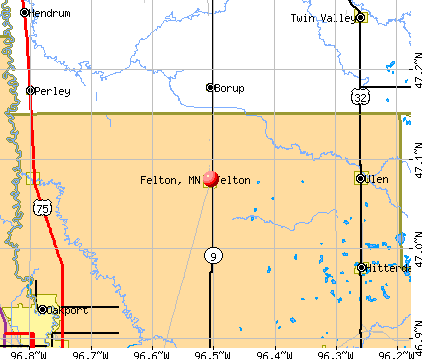 Felton, Minnesota (MN 56536) profile: population, maps, real estate ...