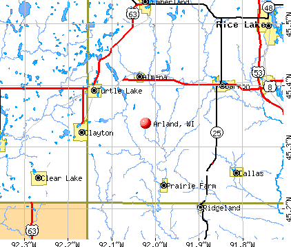 Arland, Wisconsin (WI 54812) profile: population, maps, real estate ...