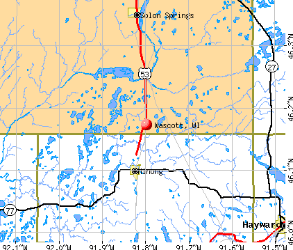 Wascott, Wisconsin (WI 54838) profile: population, maps, real estate ...