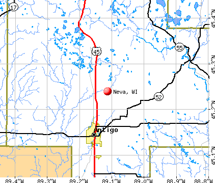Neva, Wisconsin (WI 54424) profile: population, maps, real estate ...