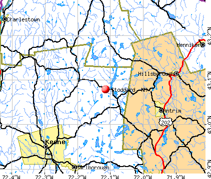 Stoddard, New Hampshire (NH 03464) profile: population, maps, real ...