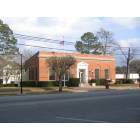 Dawson, GA : Stonewall Street with Old Terrell County Courthouse ...