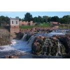 Sioux Falls, SD : Falls Park during the winter photo, picture, image ...