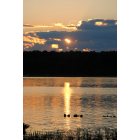 White Lake, WI : Sunset before the fireworks 7/7/2012 photo, picture ...