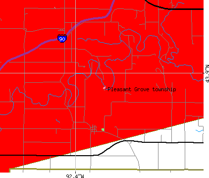 Pleasant Grove township, Olmsted County, Minnesota (MN) Detailed Profile