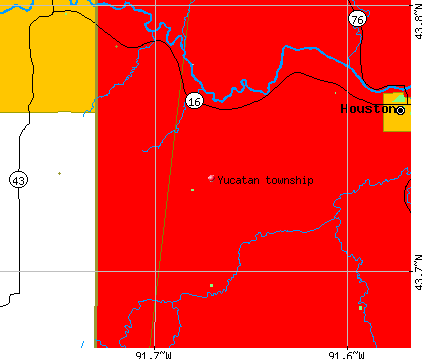 Yucatan township, Houston County, Minnesota (MN) Detailed Profile