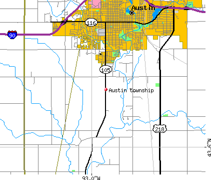 Austin township, Mower County, Minnesota (MN) Detailed Profile
