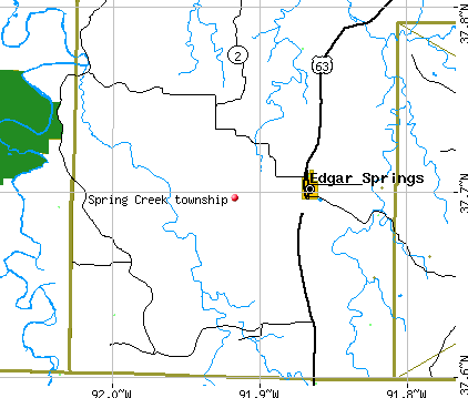 Spring Creek township, Phelps County, Missouri (MO) Detailed Profile