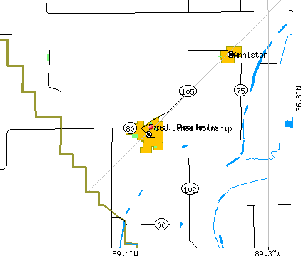 St. James township, Mississippi County, Missouri (MO) Detailed Profile