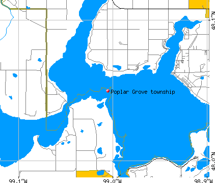 Poplar Grove township, Ramsey County, North Dakota (ND) Detailed Profile