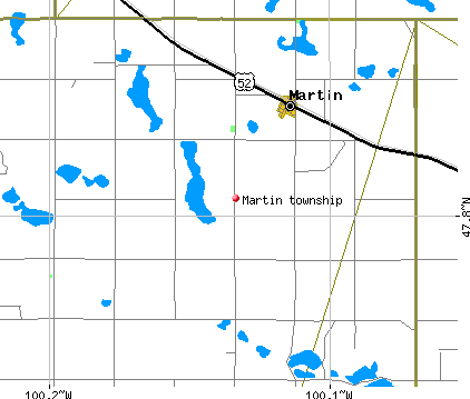 Martin township, Sheridan County, North Dakota (ND) Detailed Profile