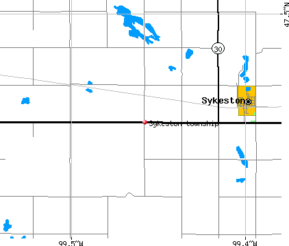 Sykeston township, Wells County, North Dakota (ND) Detailed Profile