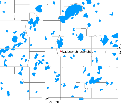 Wadsworth township, Stutsman County, North Dakota (ND) Detailed Profile