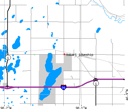 Hobart township, Barnes County, North Dakota (ND) Detailed Profile